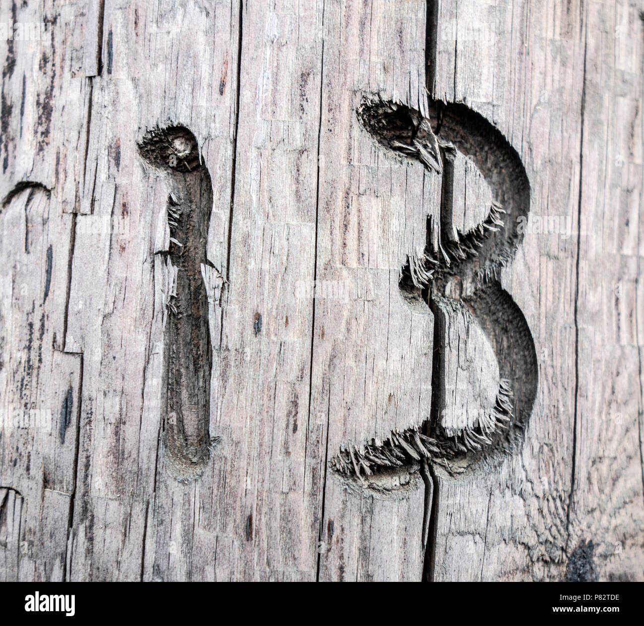 Graffiti Number 13 High Resolution Stock Photography and Images - Alamy