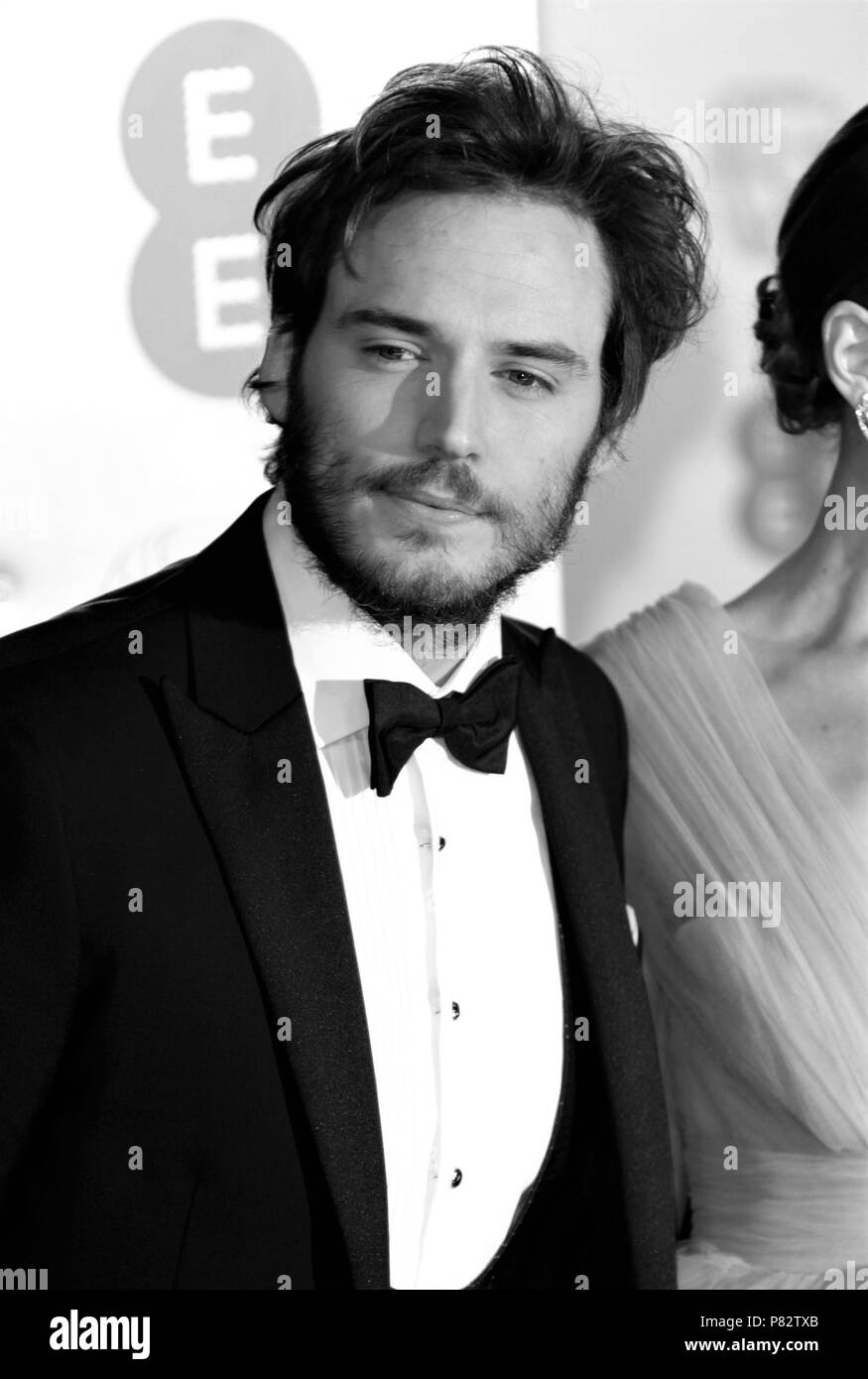 Sam Claflin Photoshoot Black And White