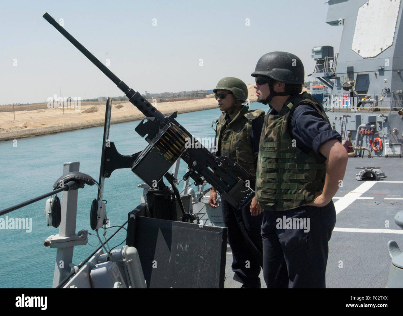 CANAL (June 29, 2016) Fire Controlman 2nd Class Ariana Friedrichs ...
