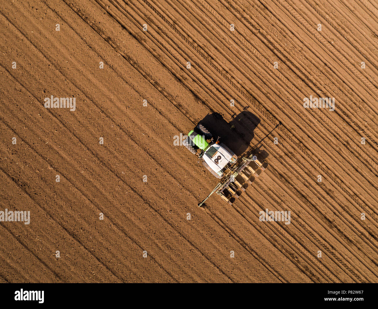 Aerial seed sowing hi-res stock photography and images - Alamy