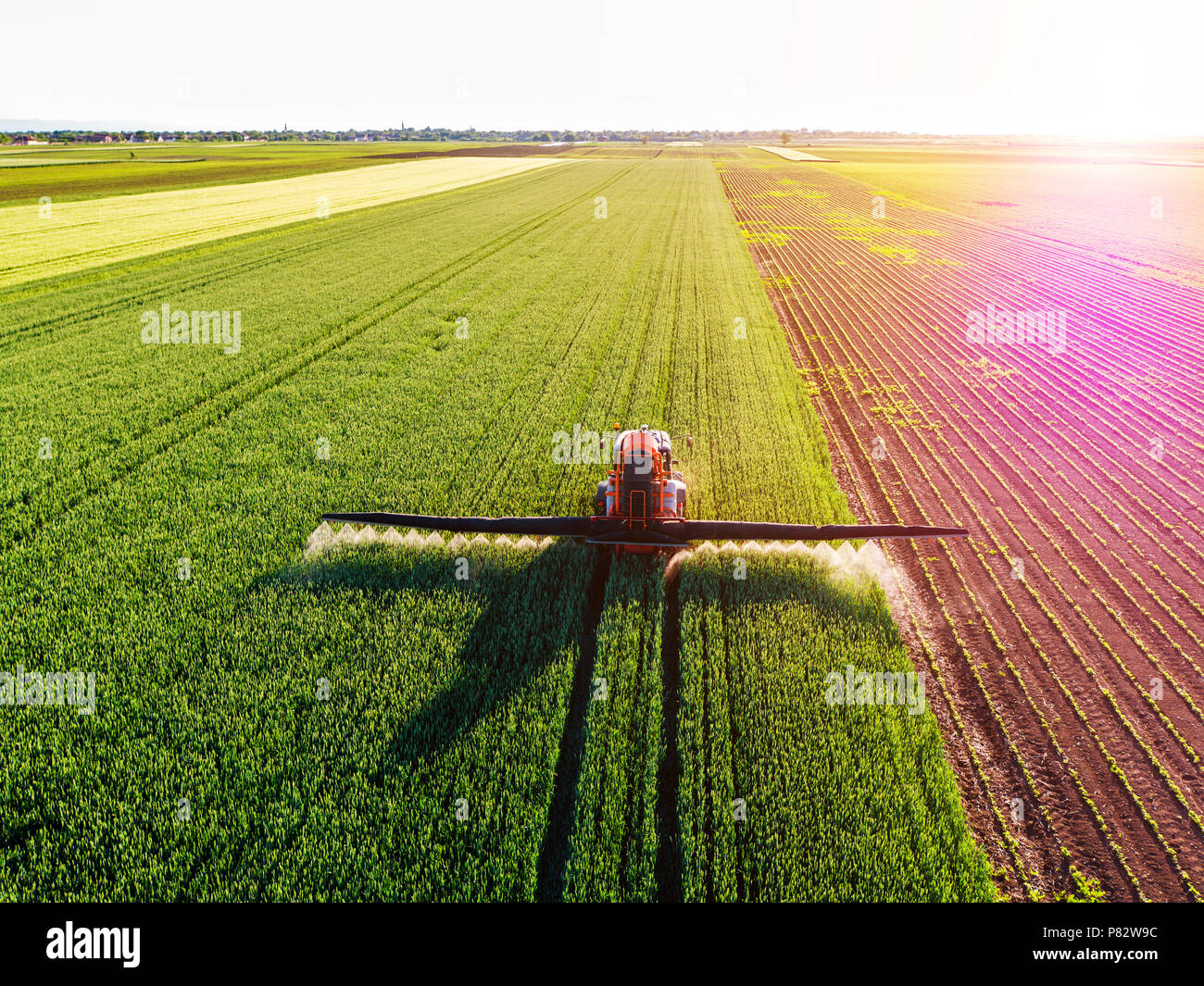 Gmo crop spraying hi-res stock photography and images - Alamy