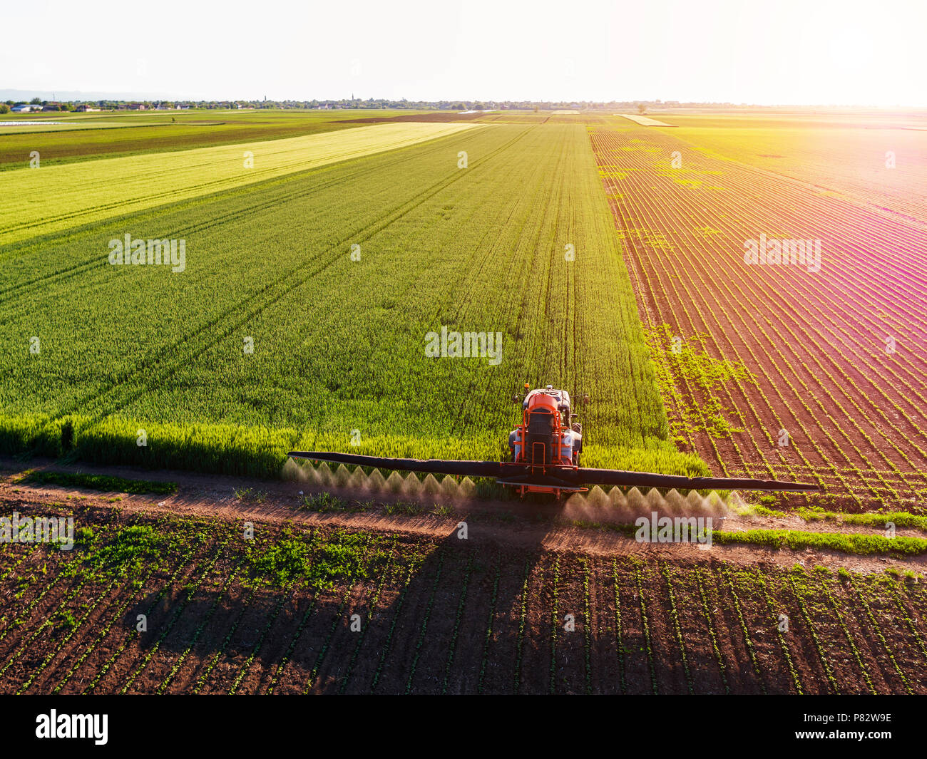 Gmo crop spraying hi-res stock photography and images - Alamy