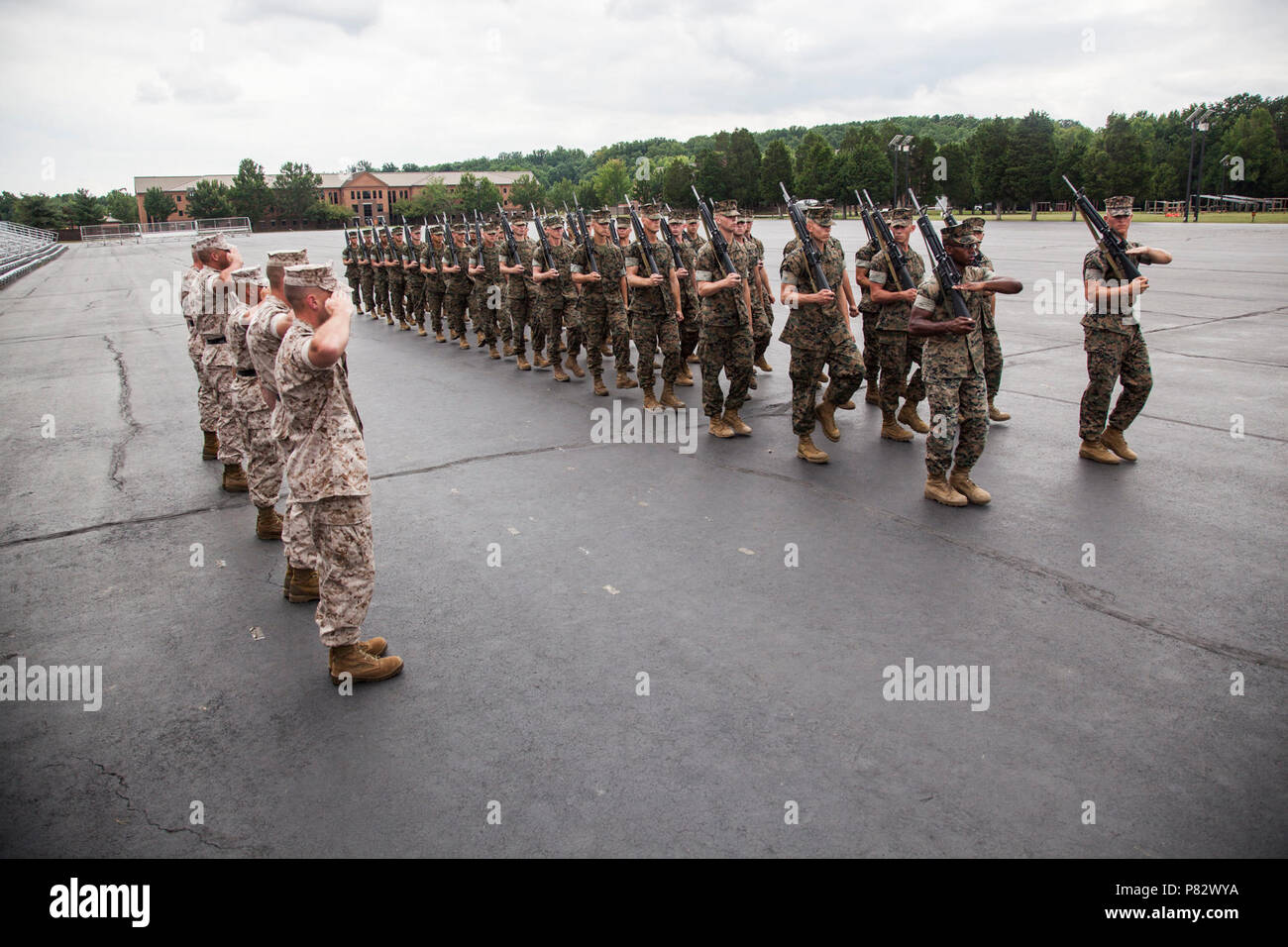 Usmc ocs hi-res stock photography and images - Alamy