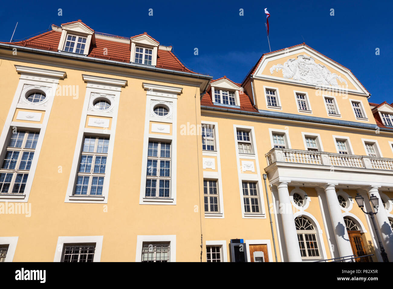 Kwidzyn City Hall. Kwidzyn, Pomerania, Poland Stock Photo - Alamy
