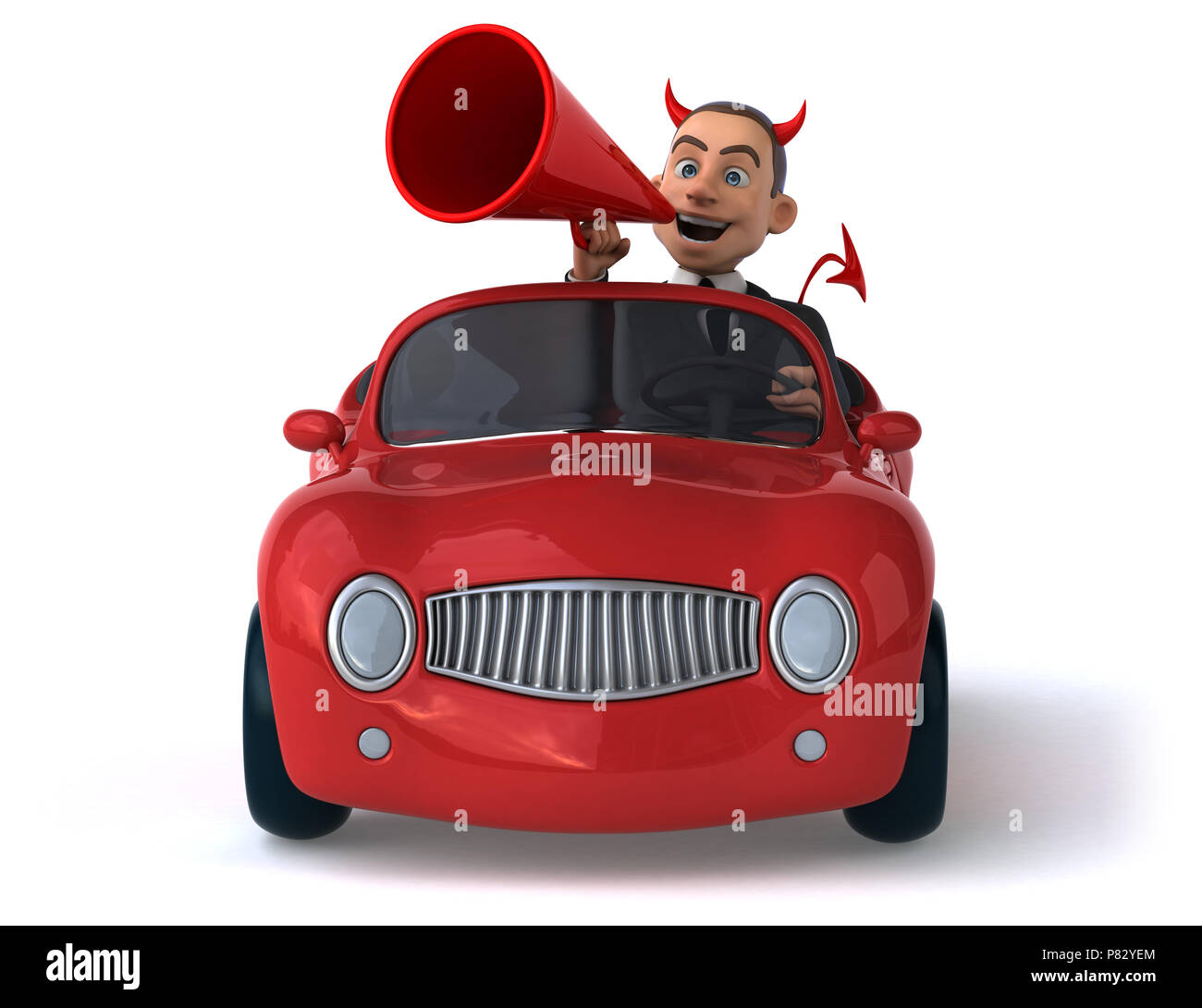 Devil car Cut Out Stock Images & Pictures - Alamy