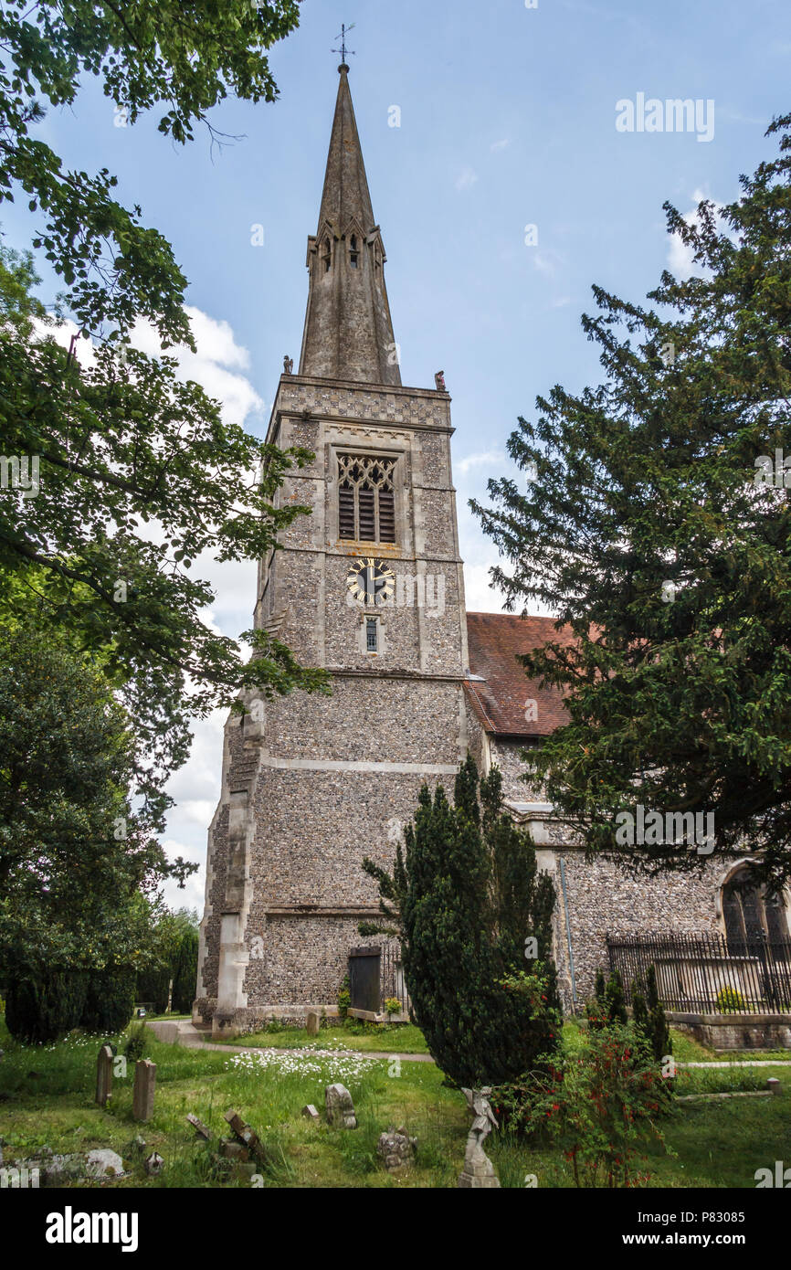 St Mary's Church, Princes Risborough, Buckinghamshire, England Stock ...