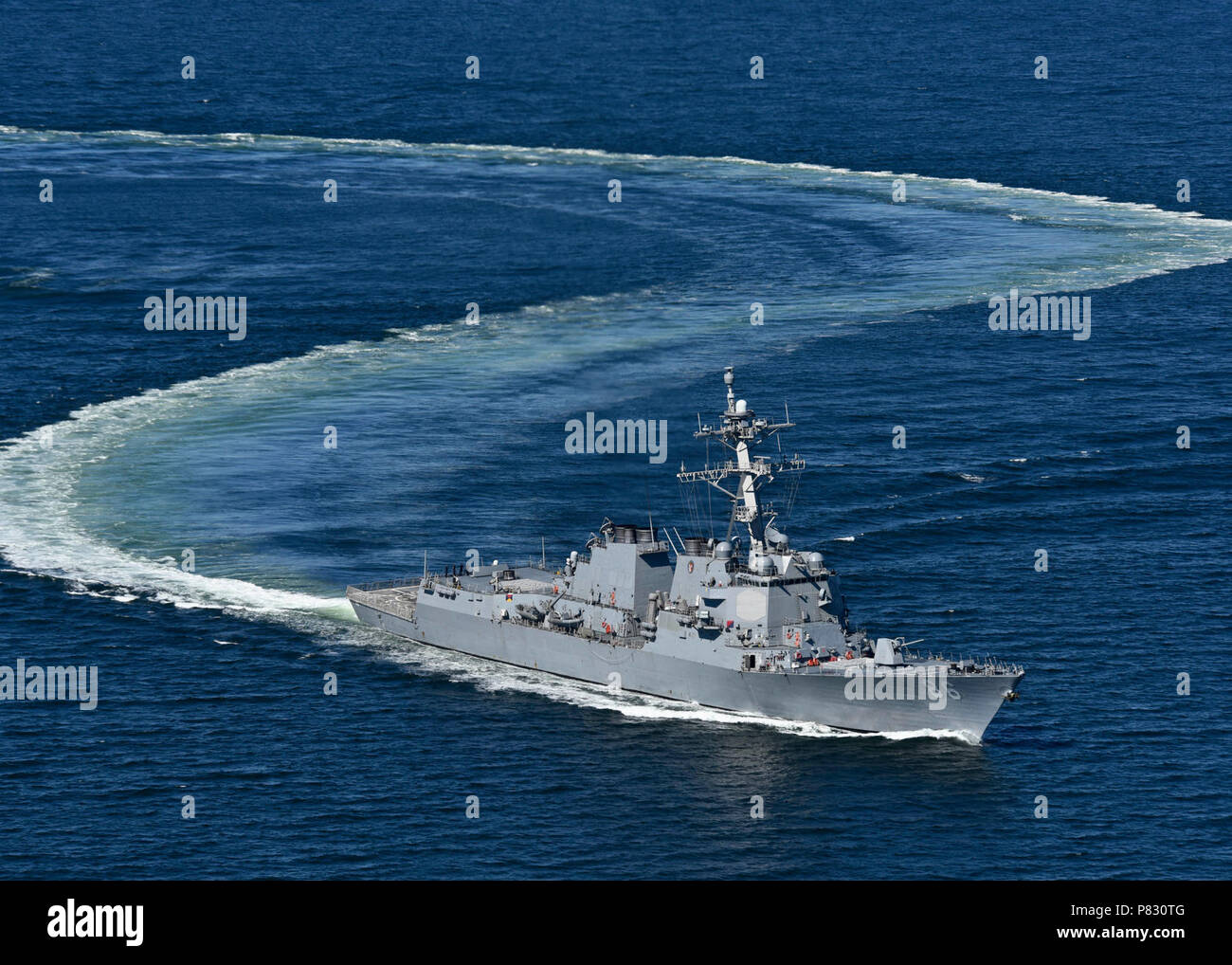 OF GEORGIA (Sept. 13, 2016) The Arleigh-Burke-class guided-missile ...