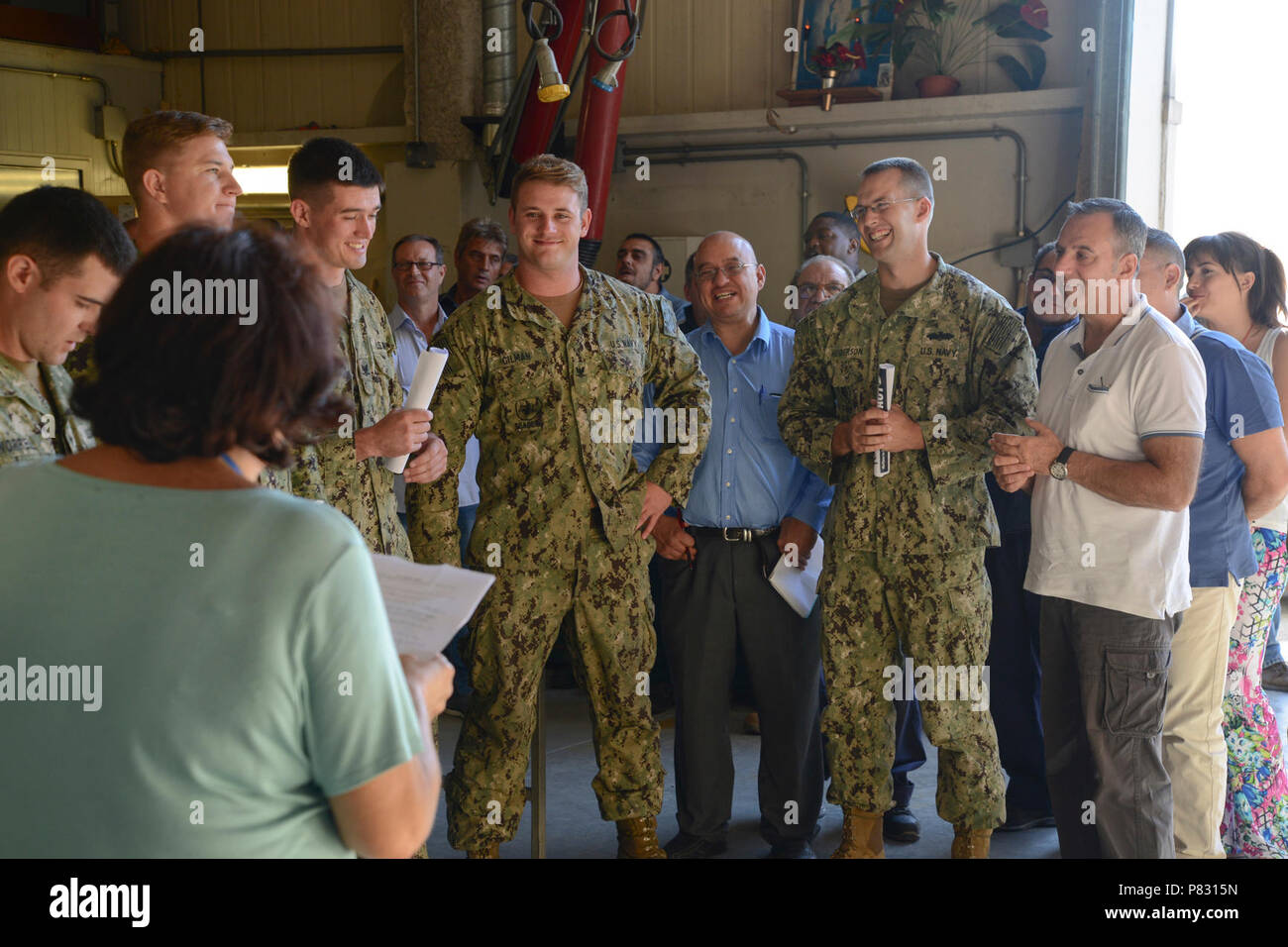 Italy (Sept. 23, 2016) – Seabees, Department of Defense Civilian ...