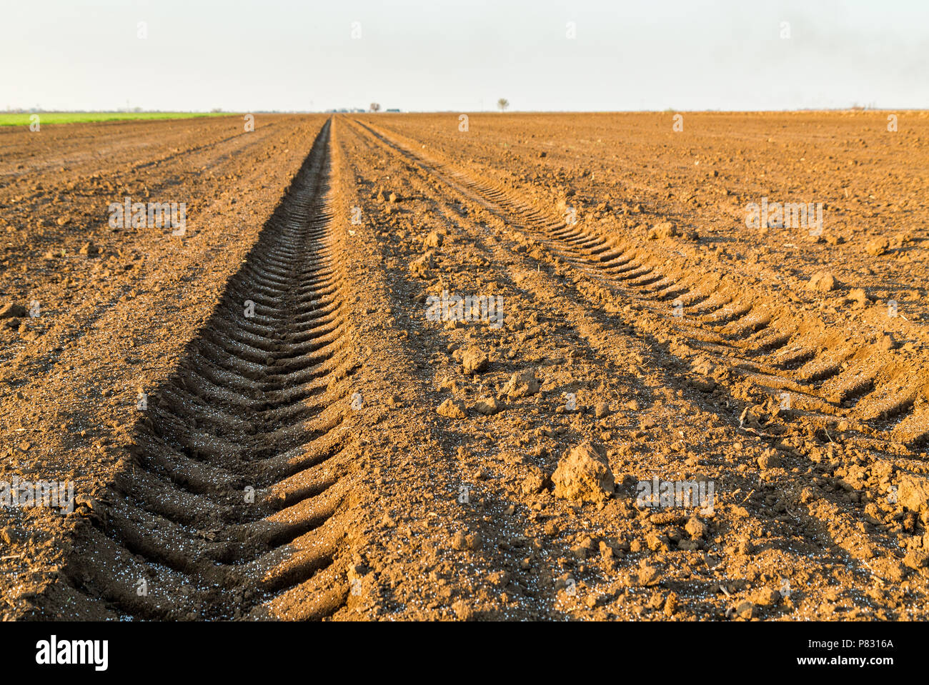Agricultural landscape, arable crop field. Arable land is the land ...