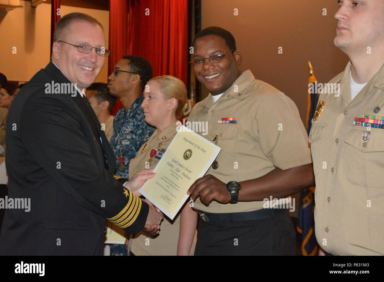 BANGOR, Wash. (Oct. 12, 2016) Capt. Alan Schrader, Naval Base Kitsap ...