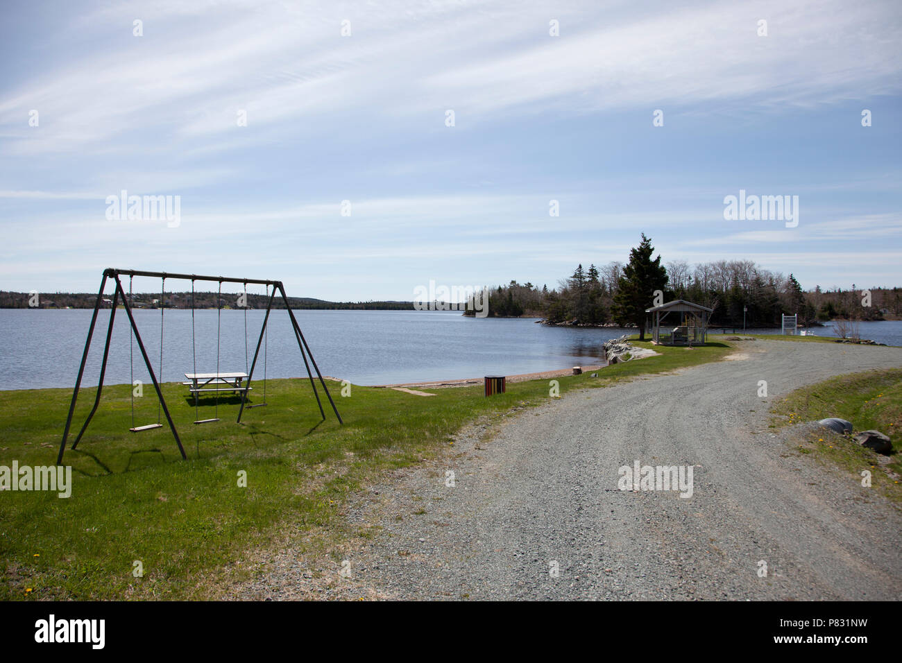 Picnic swing hi-res stock photography and images - Alamy