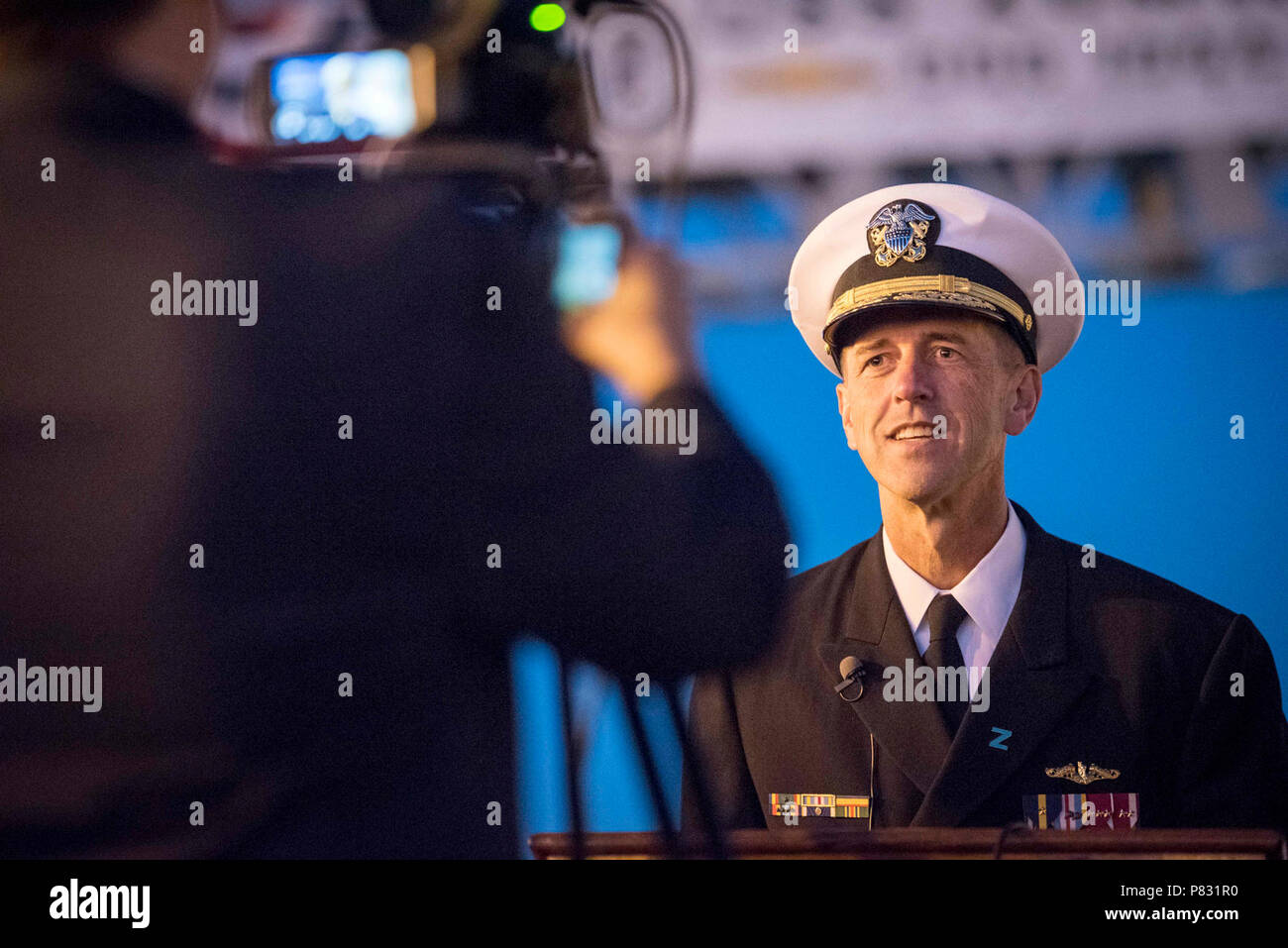 BALTIMORE (Oct. 16, 2016) Chief of Naval Operations (CNO) Adm. John ...