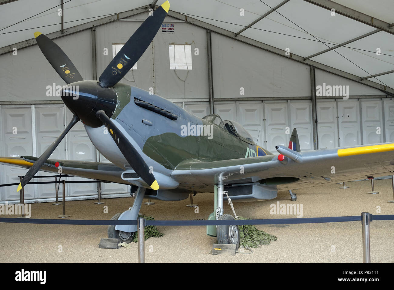 Supermarine spitfire display hi-res stock photography and images - Alamy