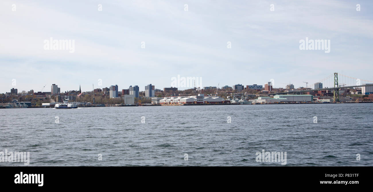 May 12, 2018 - Dartmouth, Nova Scotia: Halifax Harbour from the ...