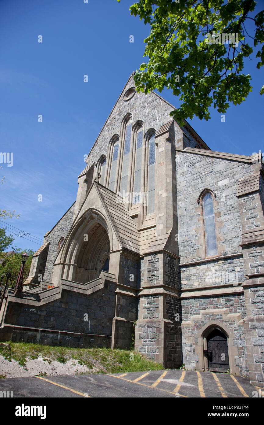 June 23, 2018- St. Johns, Newfoundland: The beautiful stone ...