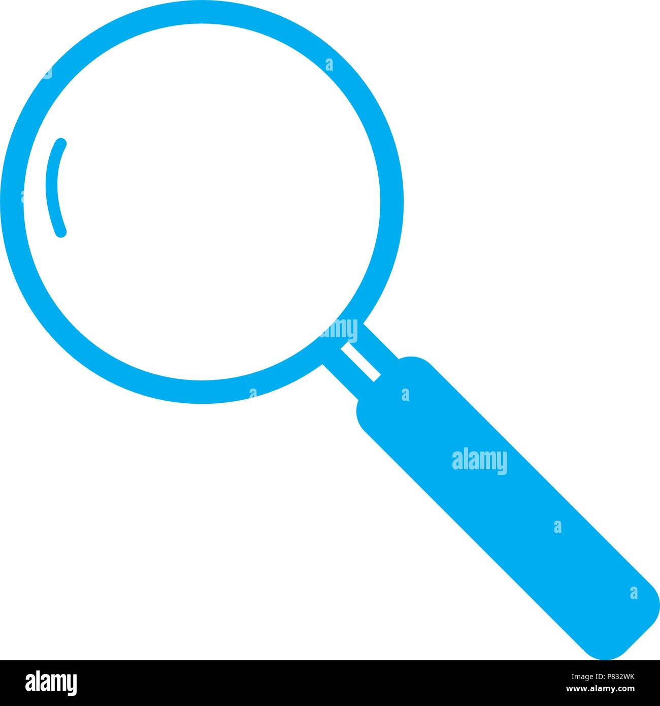 Magnifying glass studio Stock Vector Images - Alamy