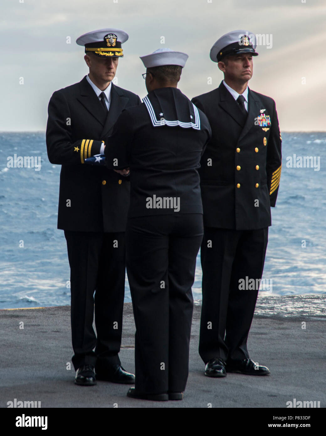 ATLANTIC OCEAN (Dec. 3, 2016) Petty Officer 3rd class Joey Rush, from ...
