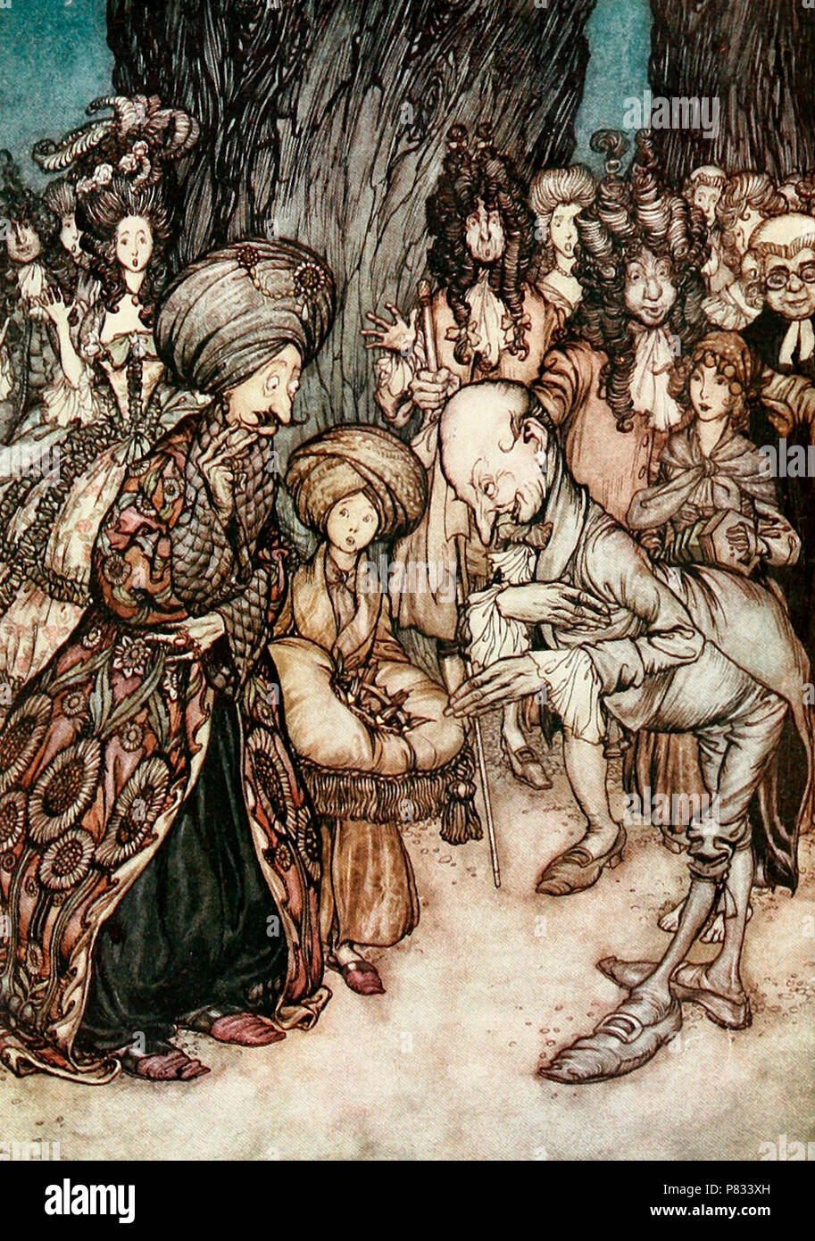 "My Lord Duke," said the physician elatedly, "I have the honor to ...