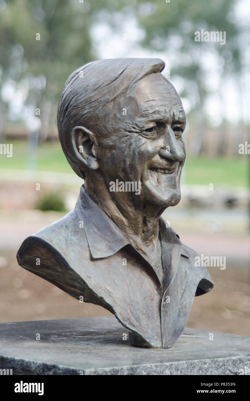 Sculpture of Country Music Guitarist Barry Thornton (1934-2002 ...