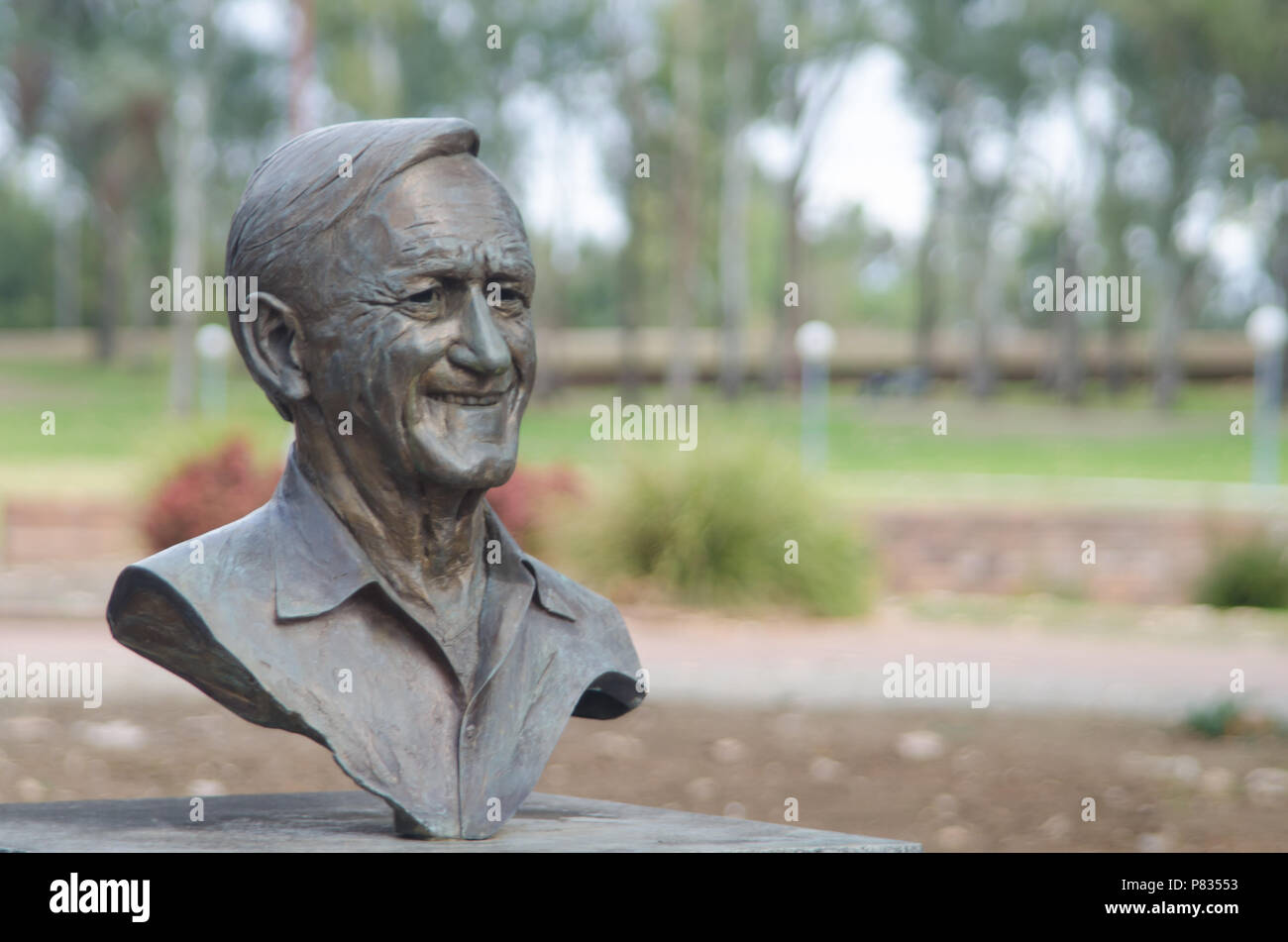 Sculpture of Country Music Guitarist Barry Thornton (1934-2002 ...