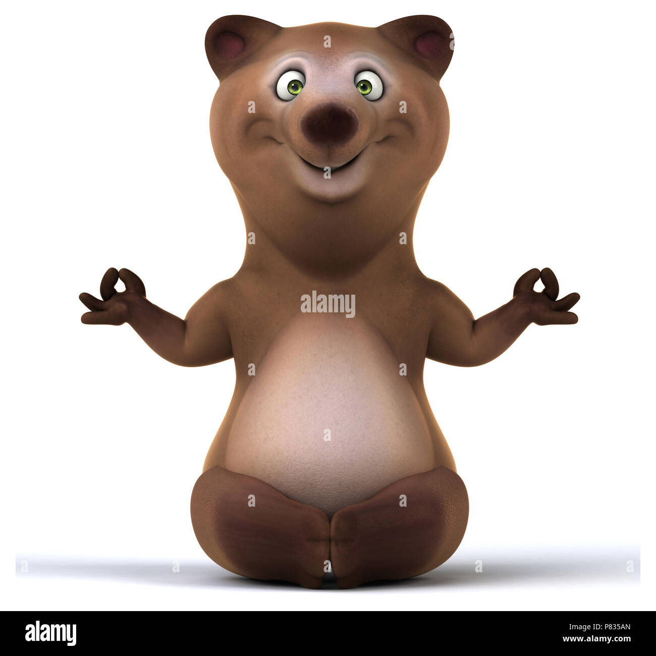Yoga bear hi-res stock photography and images - Alamy