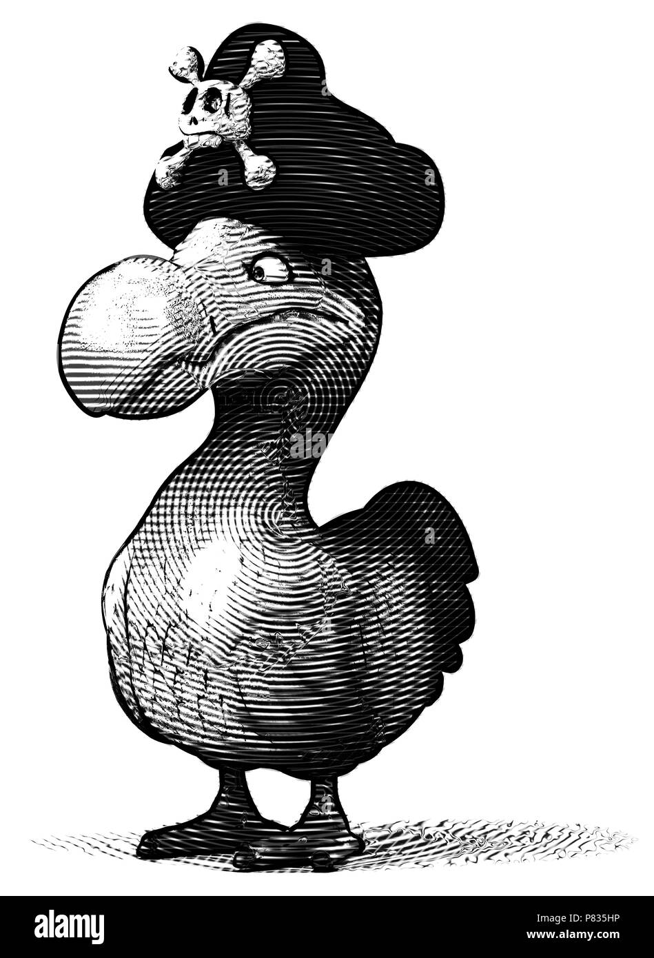 Cartoon dodo Black and White Stock Photos & Images - Alamy