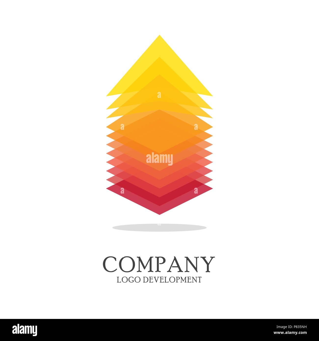 Abstract logo design vector template. Vector illustration Stock Vector ...