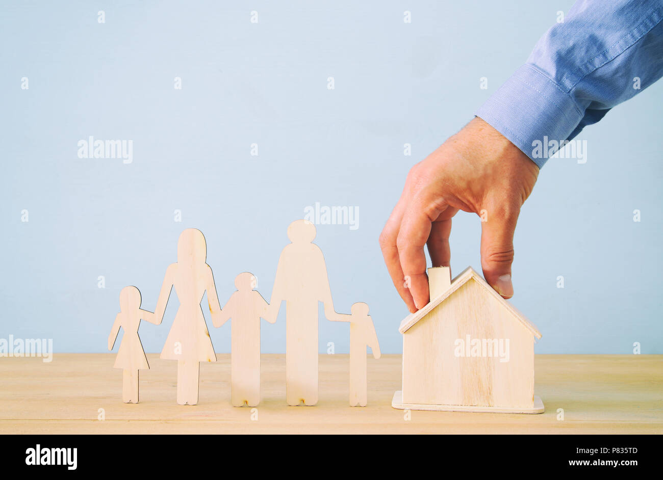 Insurance concept. family life, financial and health issues Stock Photo ...