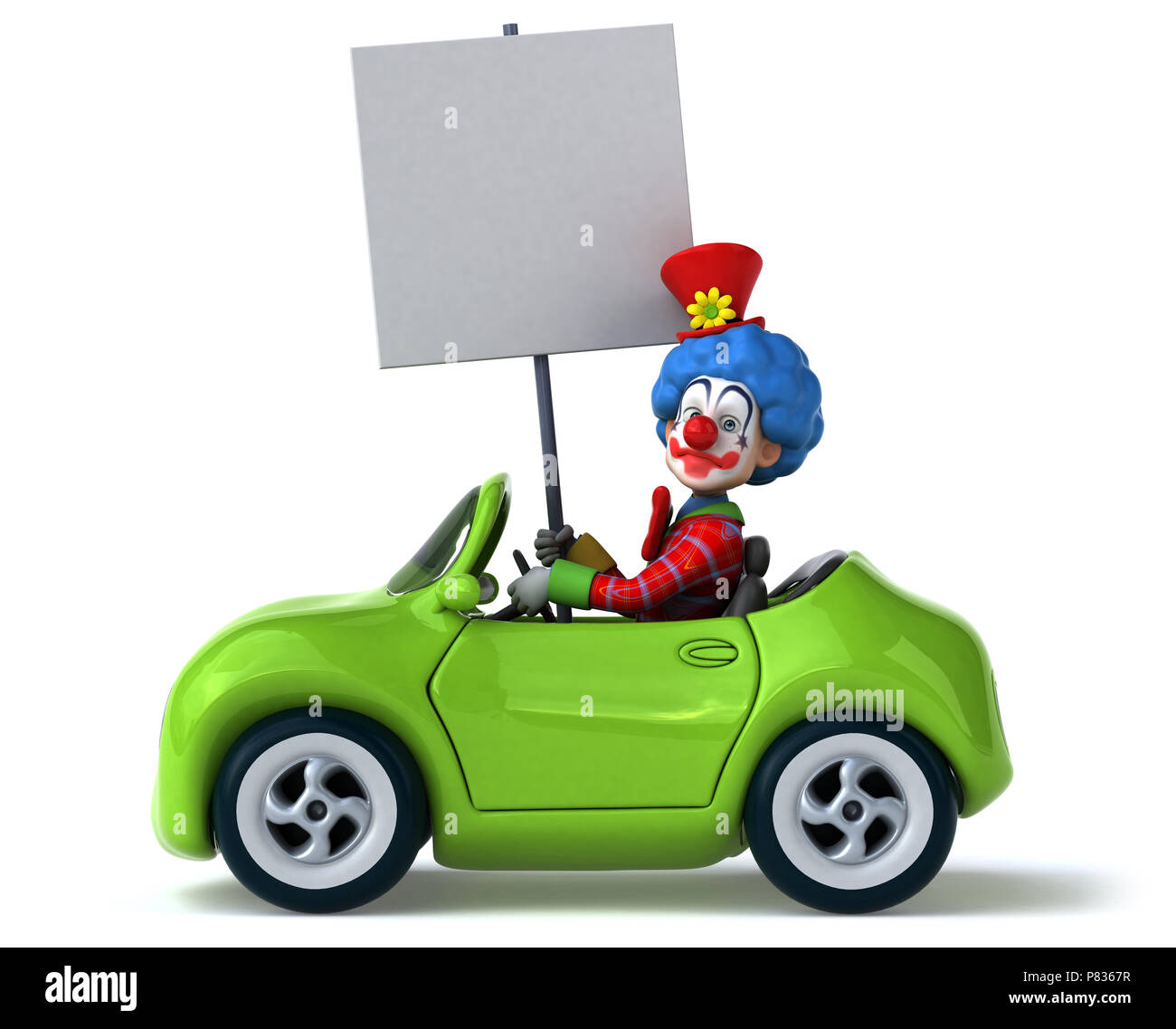 Circus clown car Cut Out Stock Images & Pictures - Alamy
