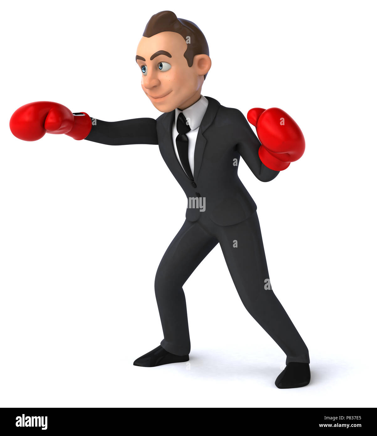 Fun business man Stock Photo - Alamy
