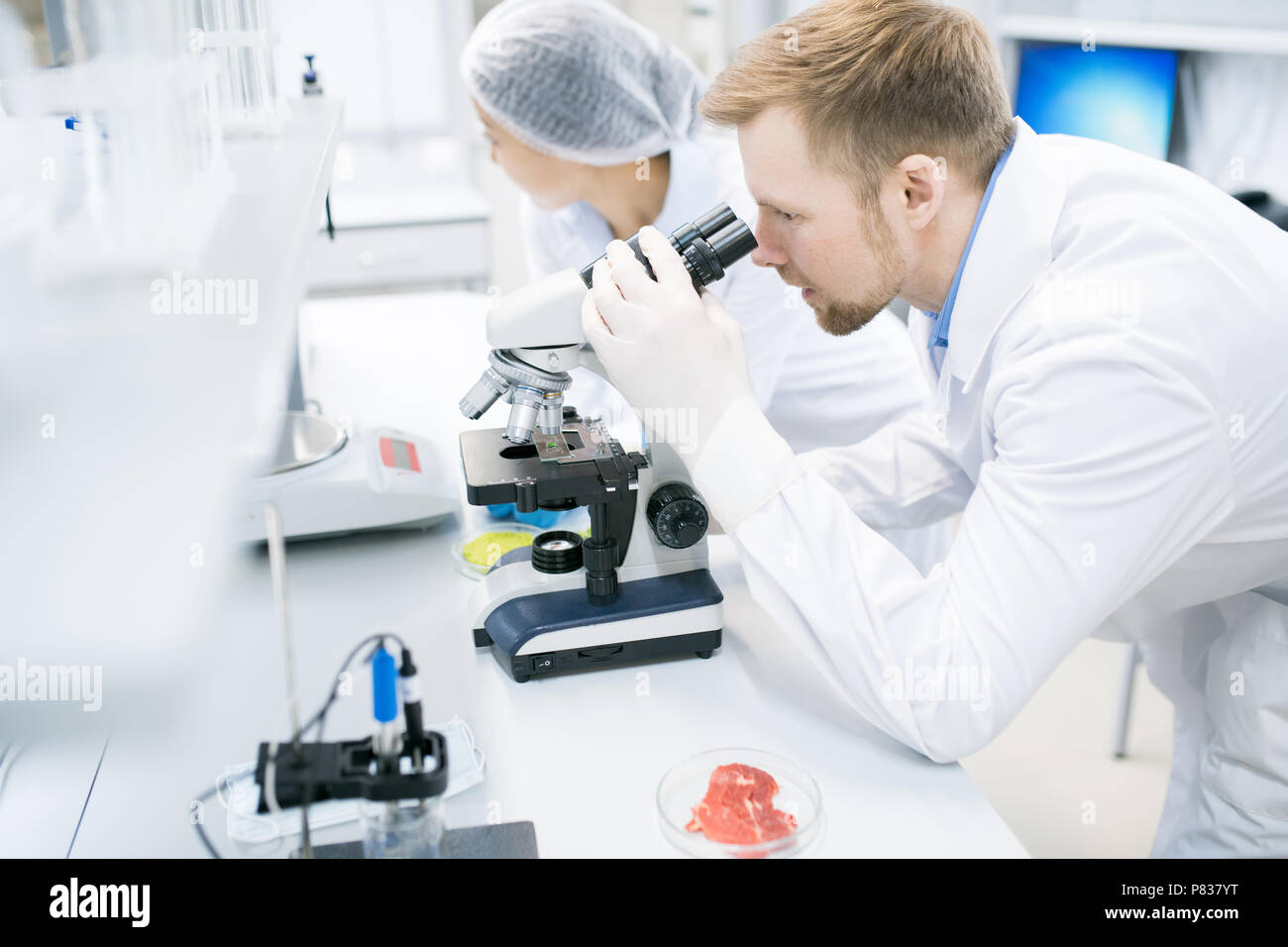 Team of Scientists in Laboratory Stock Photo - Alamy