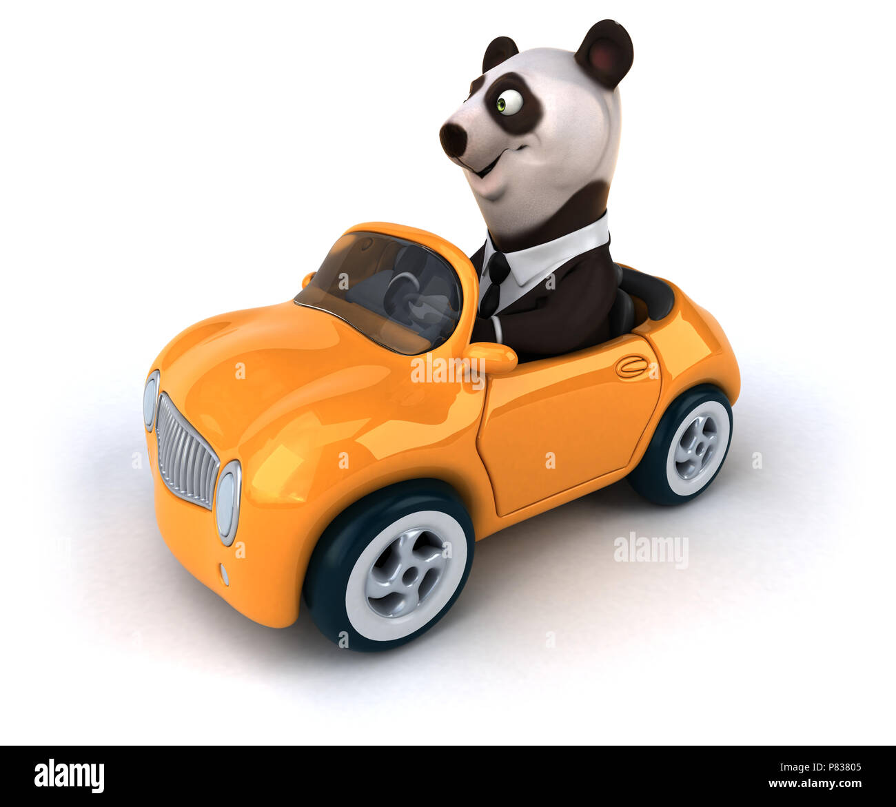 Panda car Cut Out Stock Images & Pictures - Alamy