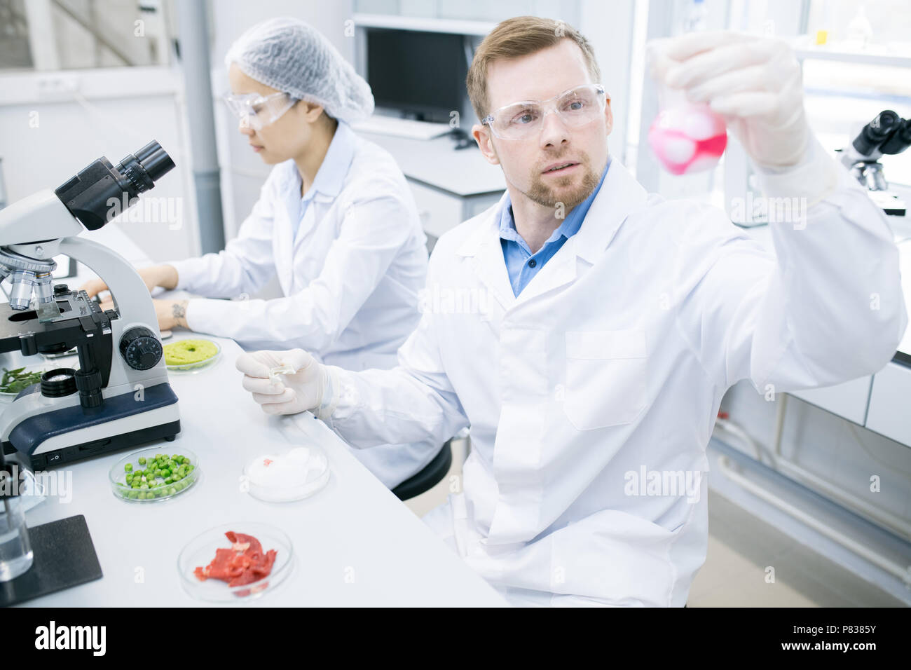 Modern Scientists Doing Research in Laboratory Stock Photo - Alamy