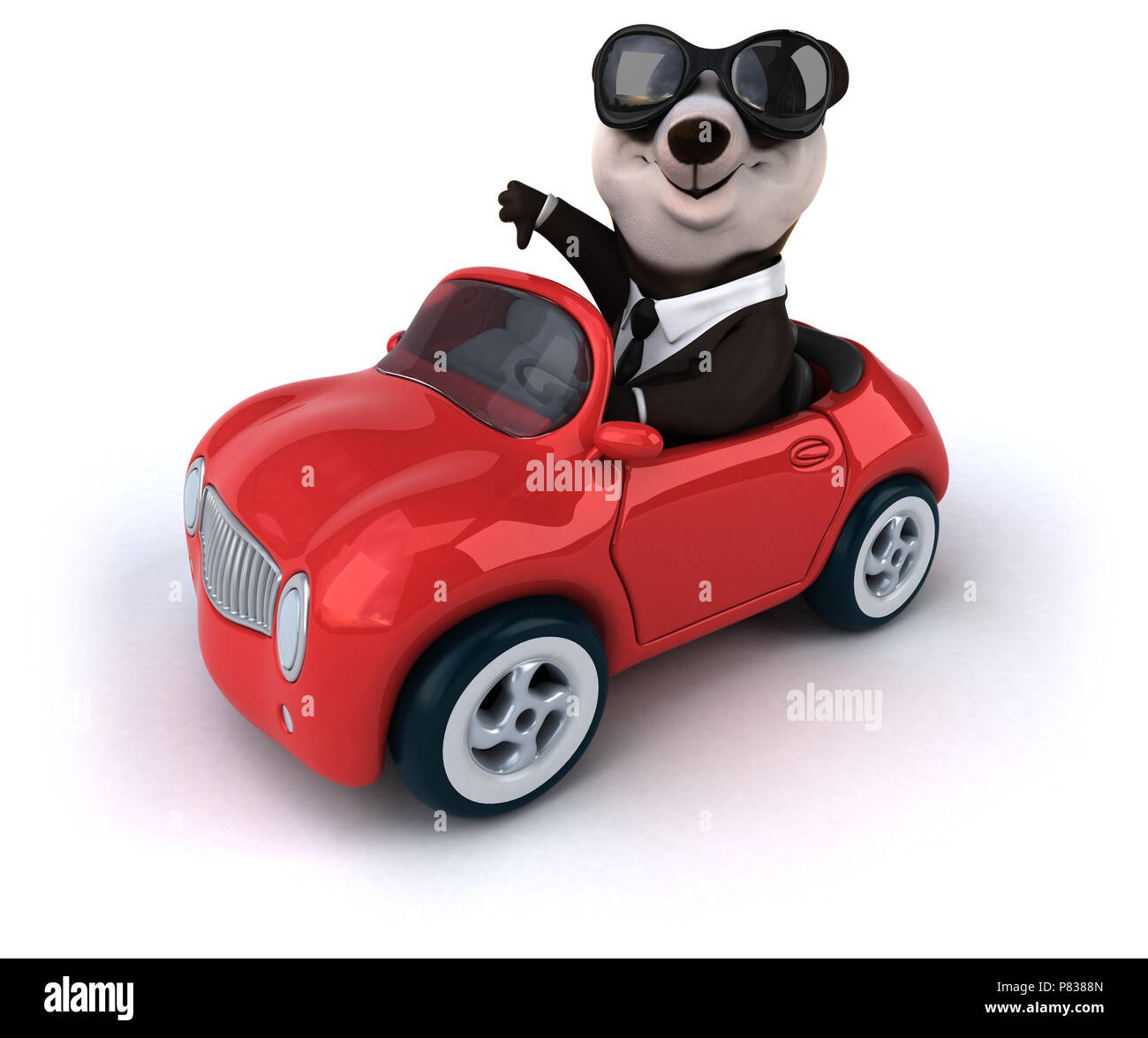 Panda car Cut Out Stock Images & Pictures - Alamy