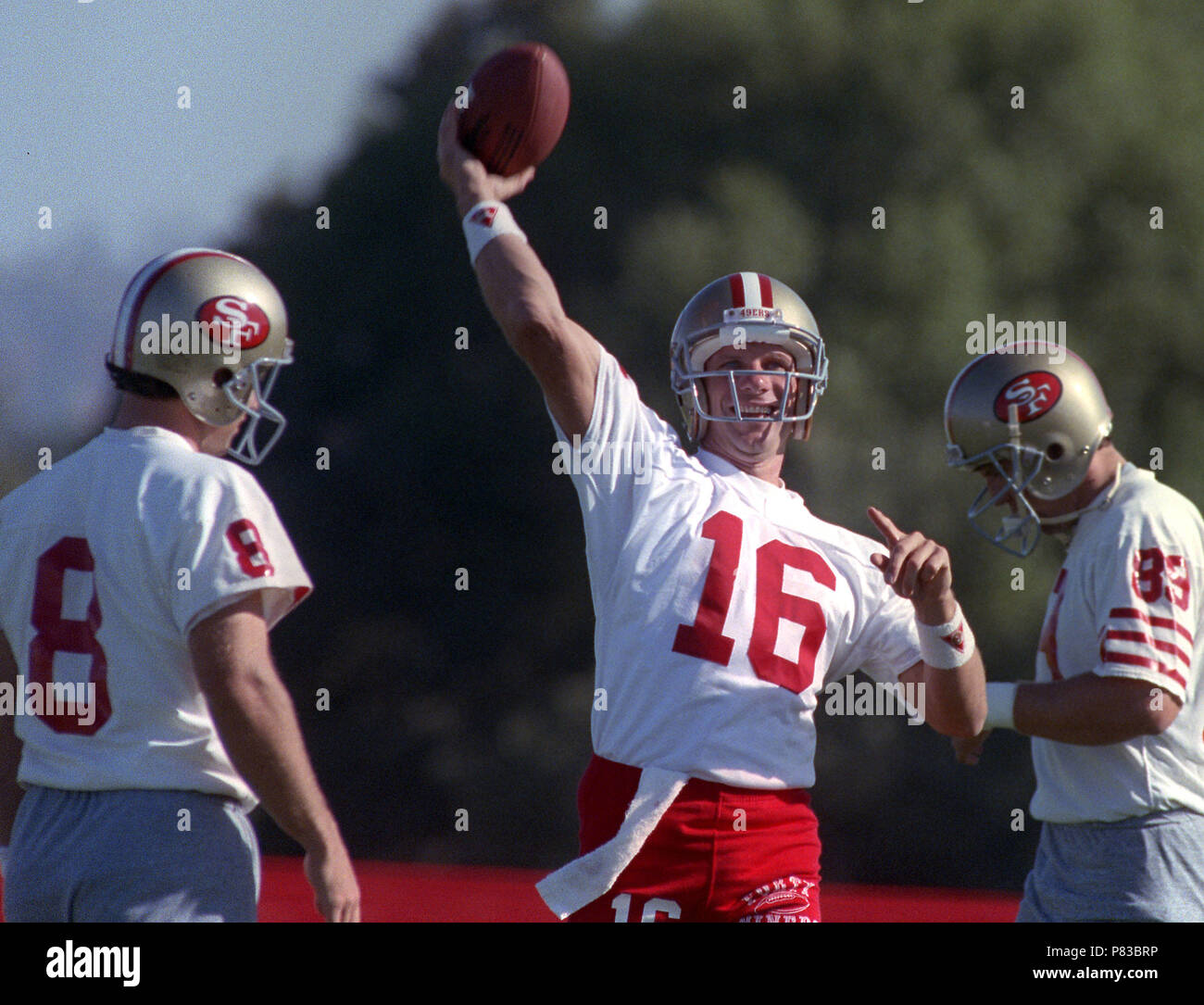 Rocklin, California, USA. 26th July, 1990. San Francisco 49ers training ...