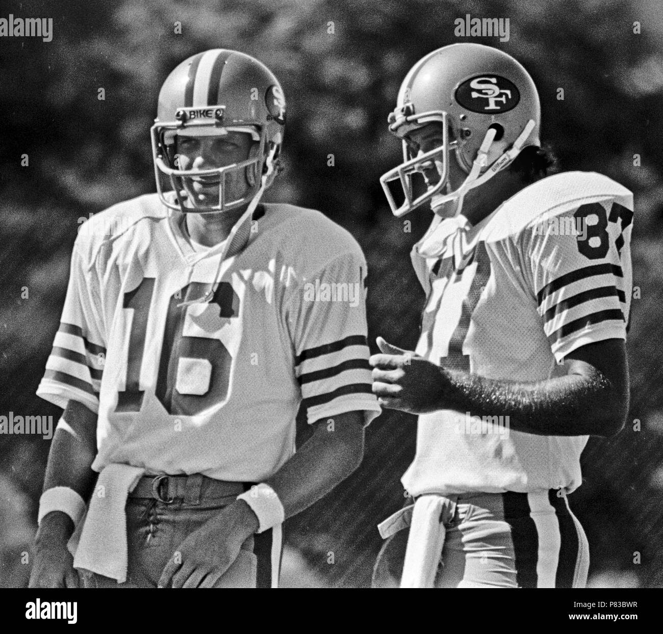 Rocklin, California, USA. 3rd Aug, 1982. San Francisco 49ers training ...