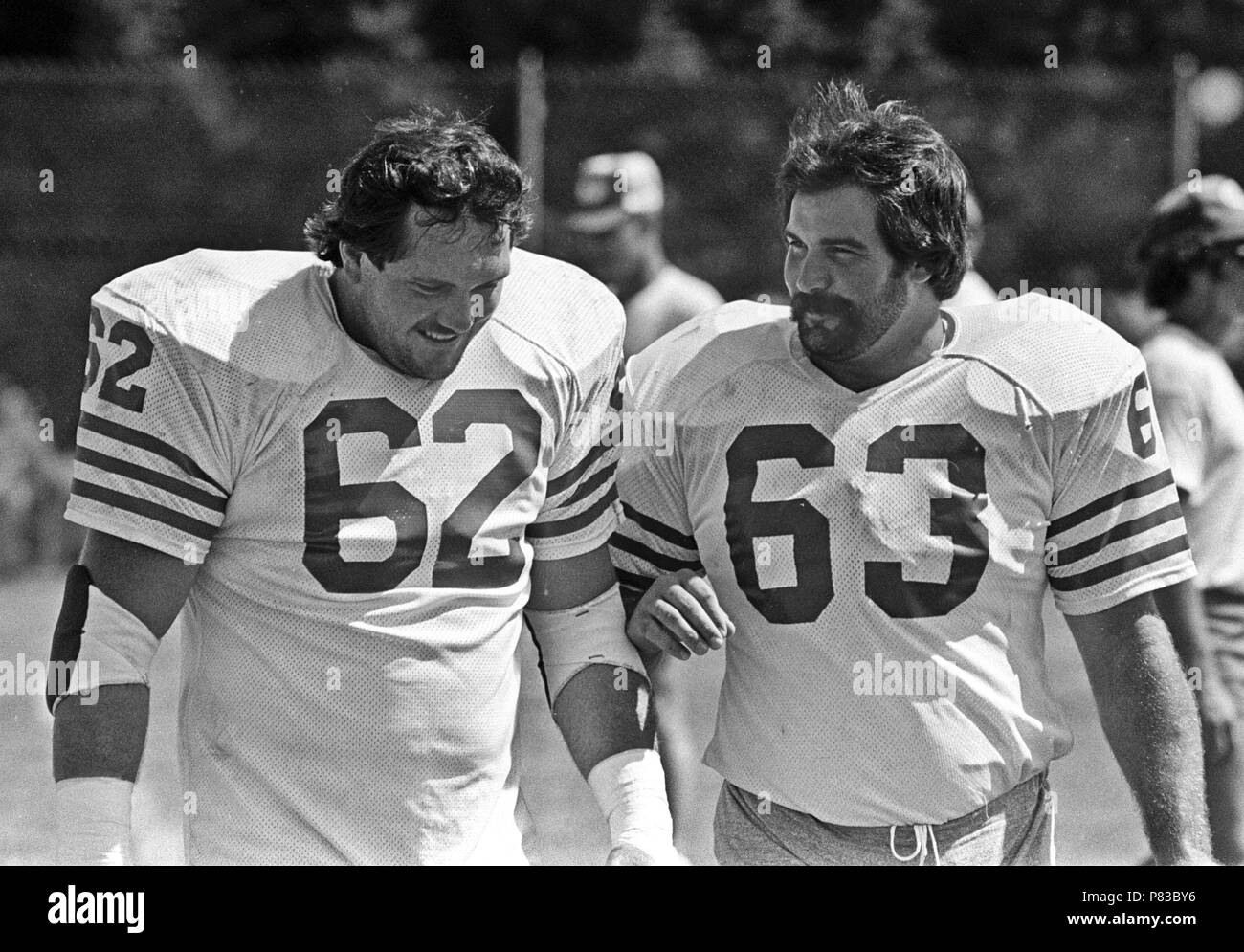 Rocklin, California, USA. 3rd Aug, 1982. San Francisco 49ers training ...