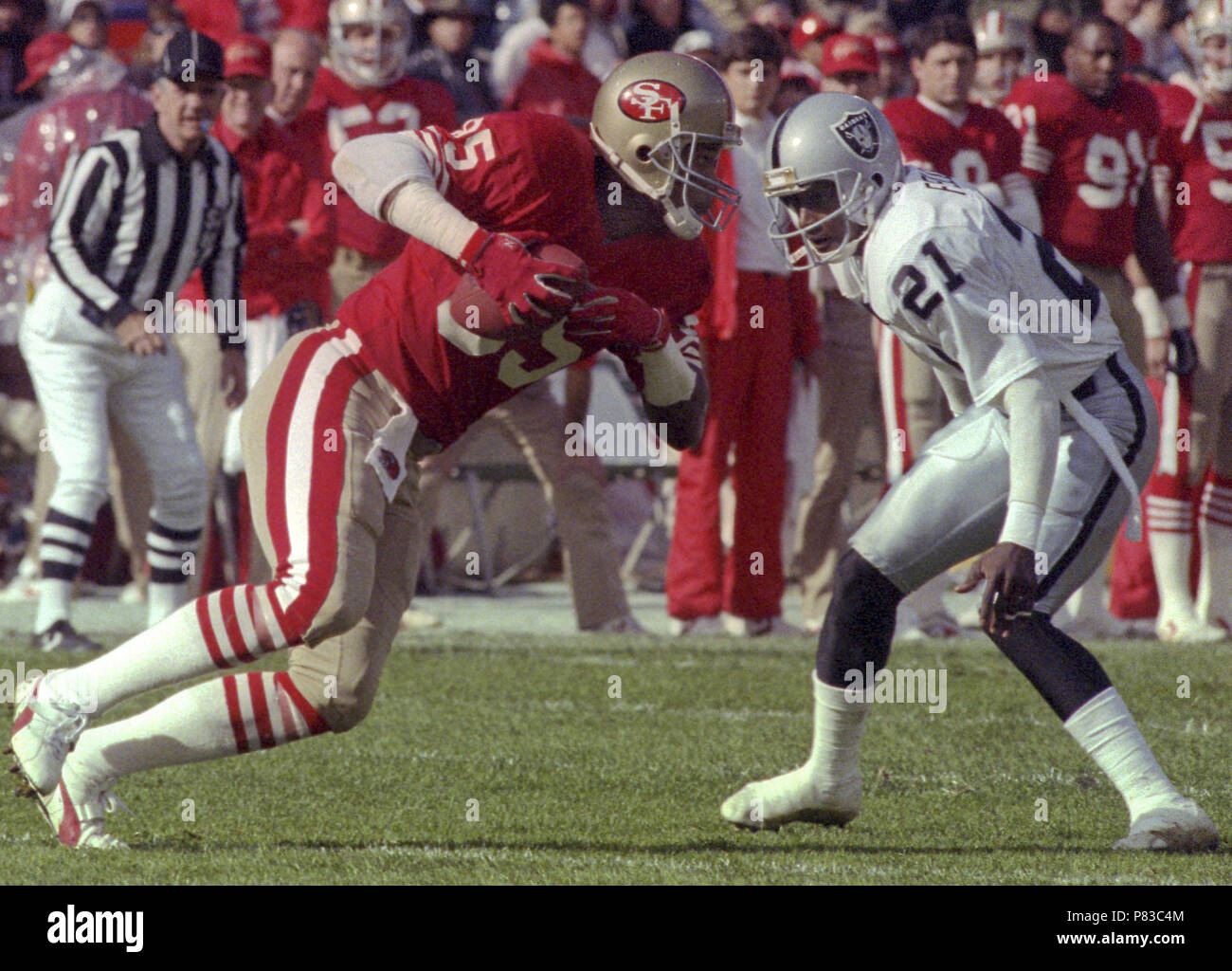 San Francisco, California, USA. 13th Nov, 1988. San Francisco 49ers vs ...