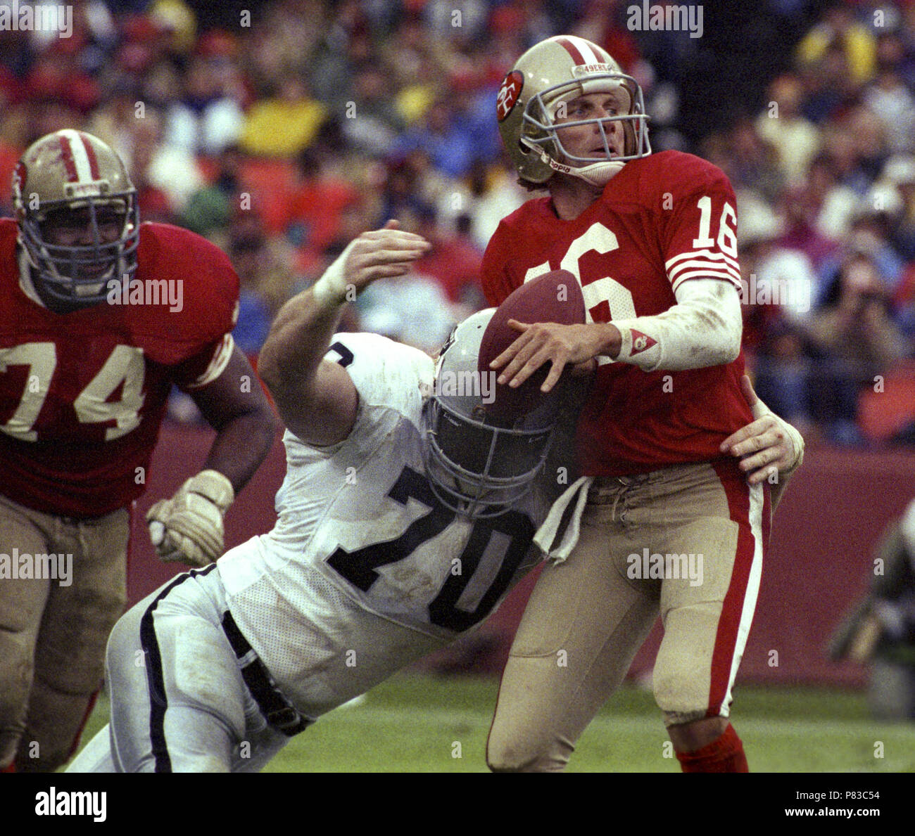 San Francisco, California, USA. 13th Nov, 1988. San Francisco 49ers vs ...