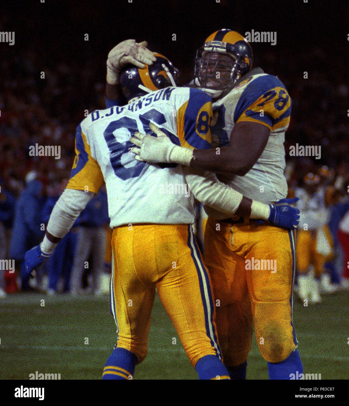 San Francisco, California, USA. 18th Dec, 1988. San Francisco 49ers vs ...