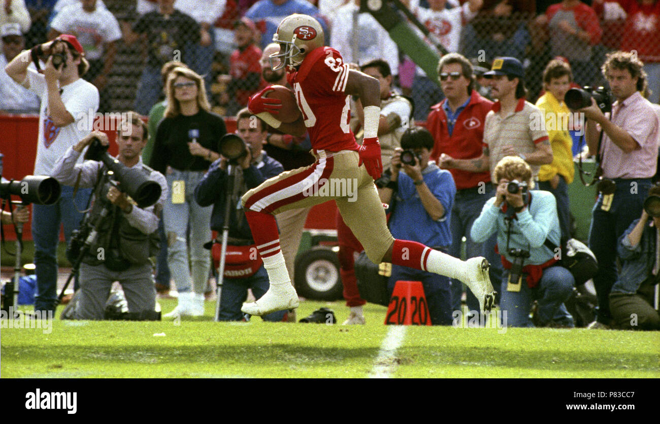 Jerry rice 1989 hi-res stock photography and images - Alamy