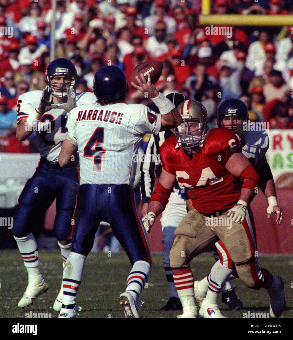 1989 49ers vs bears hi-res stock photography and images - Alamy