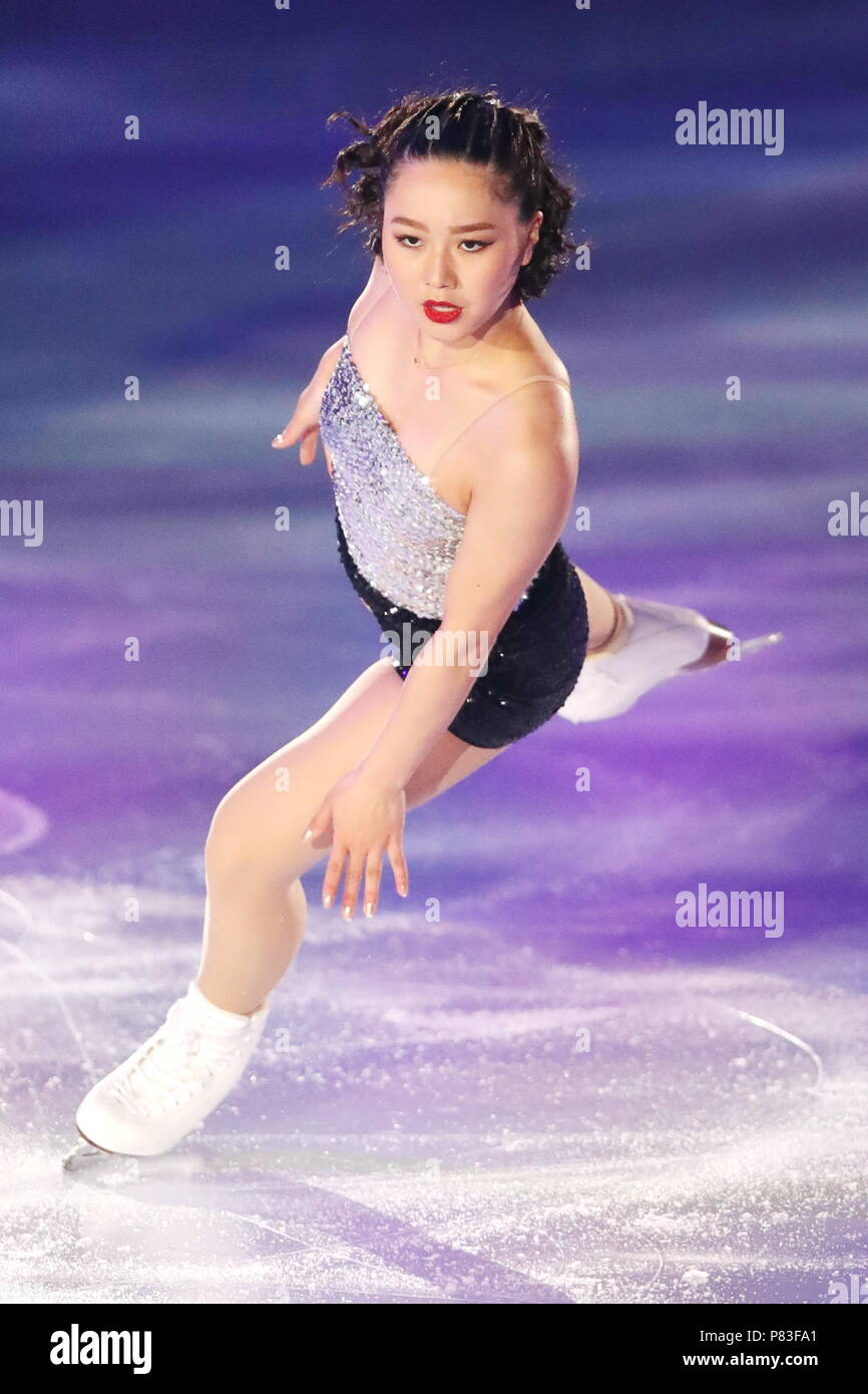 Kanagawa, Japan. 6th July, 2018. Wakaba Higuchi Figure Skating : Dream ...