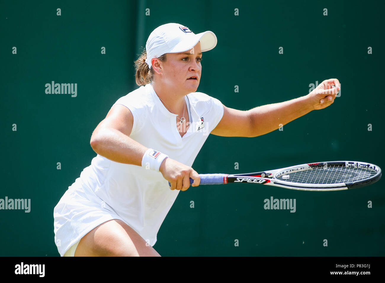 Ashleigh Barty (AUS), JULY 7, 2018 - Tennis : Ashleigh Barty of ...