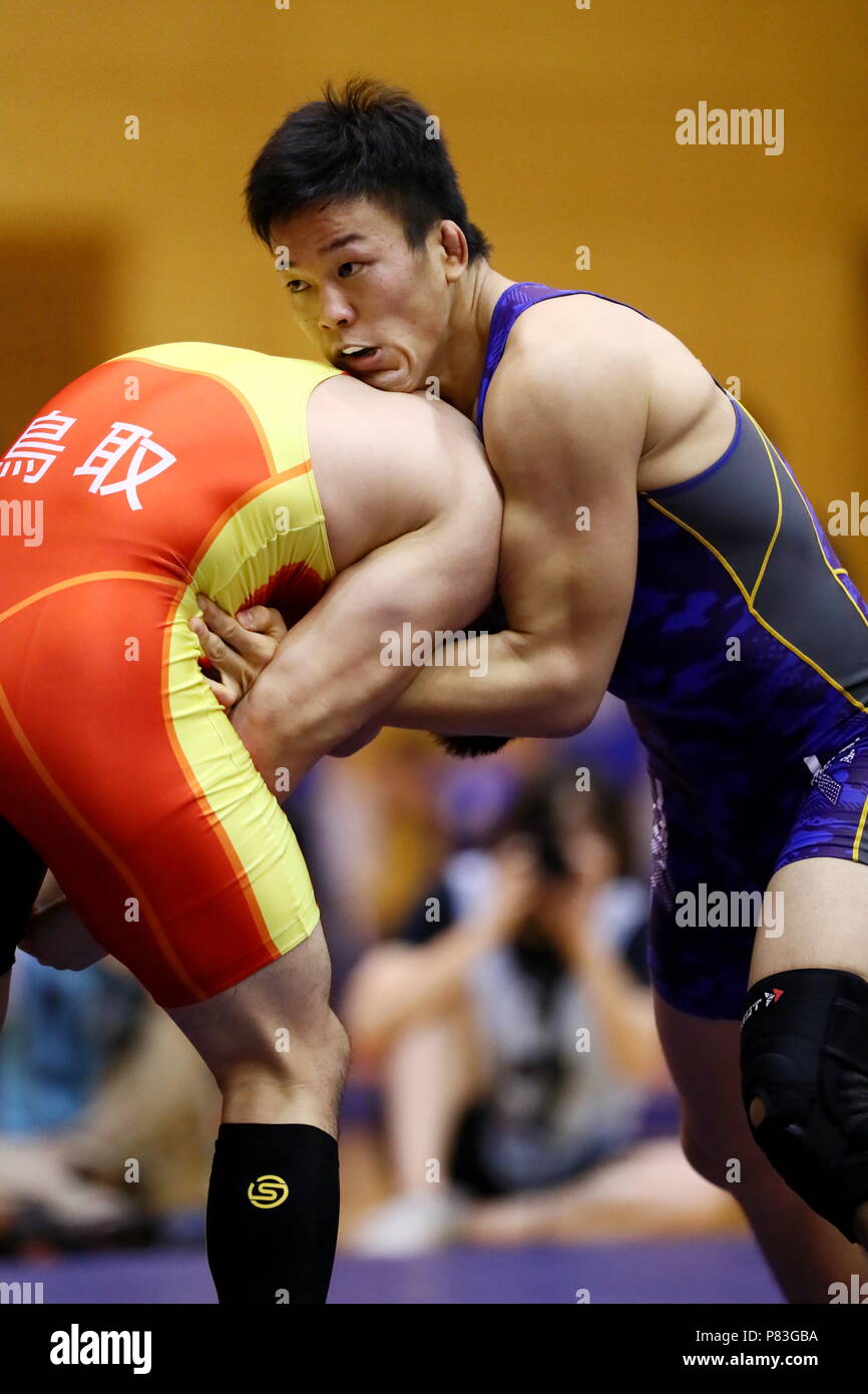 Wako General Gymnasium, Saitama, Japan. 7th July, 2018. Takahiro ...
