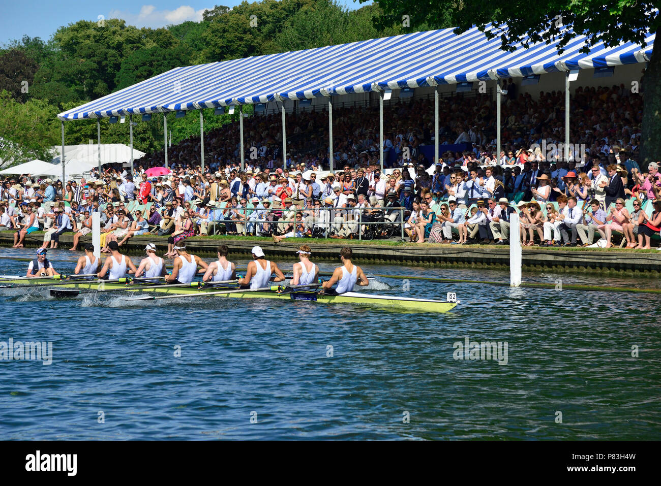 At the final of the Princess Elizabeth Challenge Cup at Henley Royal ...