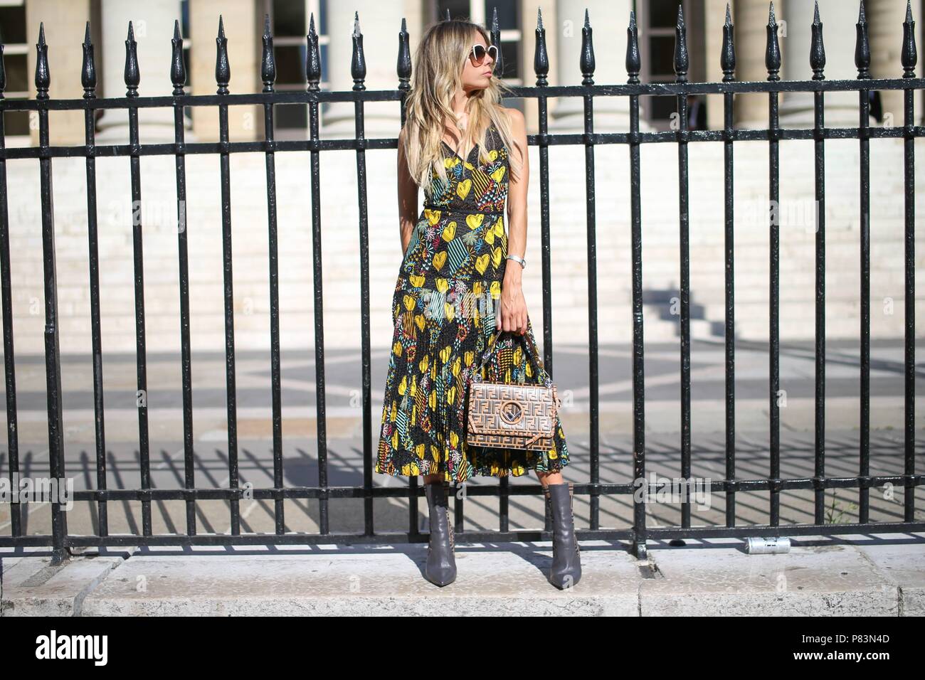 Paris, Frankreich. 04th July, 2018. Erica Pelosini Leeman attending the ...