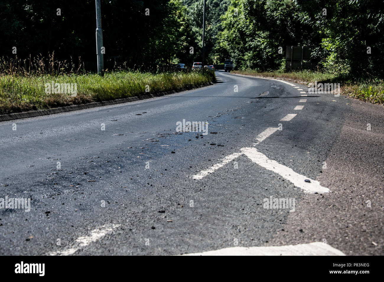 Uk roads melting hi-res stock photography and images - Alamy