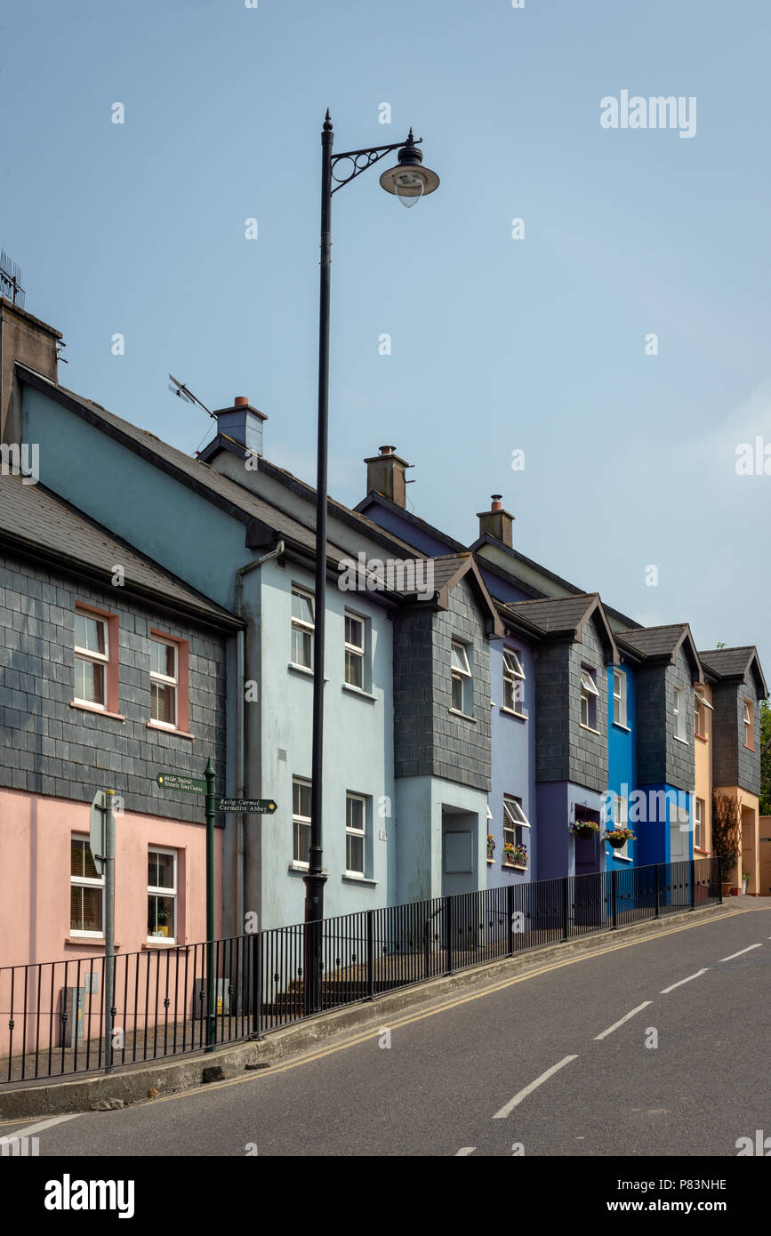 Colorful terraced houses hi-res stock photography and images - Alamy