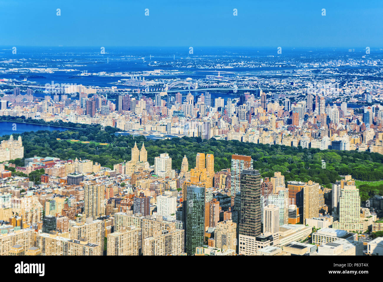 Birds Eye View New York Central Park High Resolution Stock Photography ...
